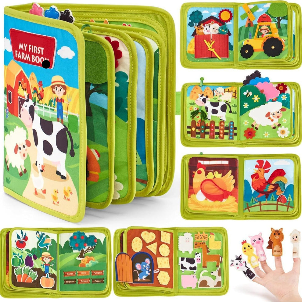 Educational Montessori Farm Story Book – Kiddofinds