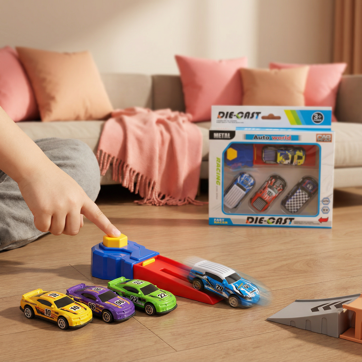 Car Catapult Racing Set – Kiddofinds