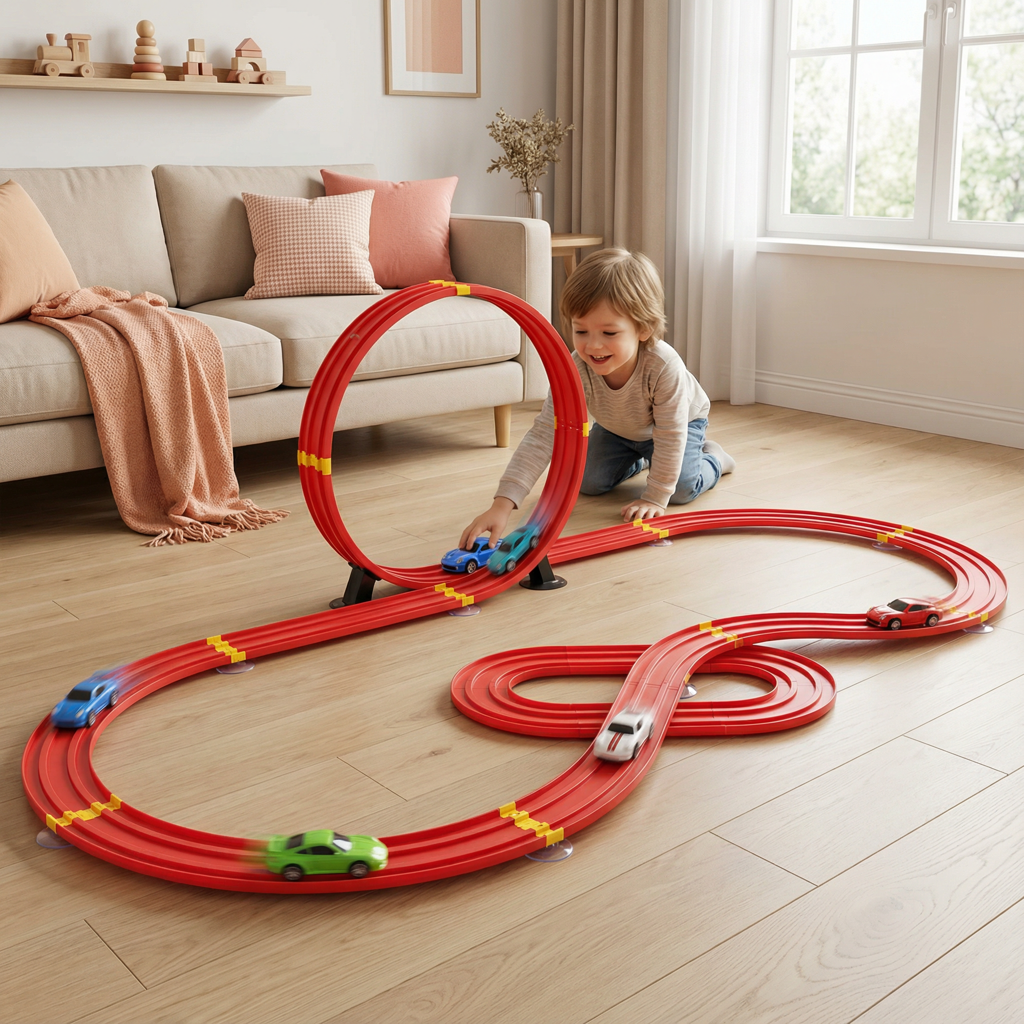 Flexible Racing Track Set – Kiddofinds