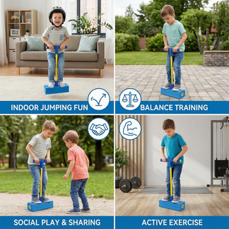 Kids Foam Pogo Jumper – Bouncing Toy for Indoor & Outdoor Fun – Kiddofinds